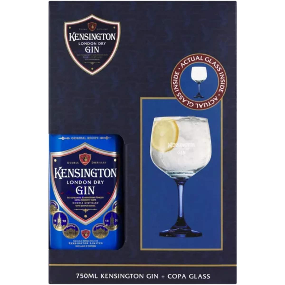 Checkers Sixty60 | Kensington London Dry Gin Bottle 750ml With Stemmed ...
