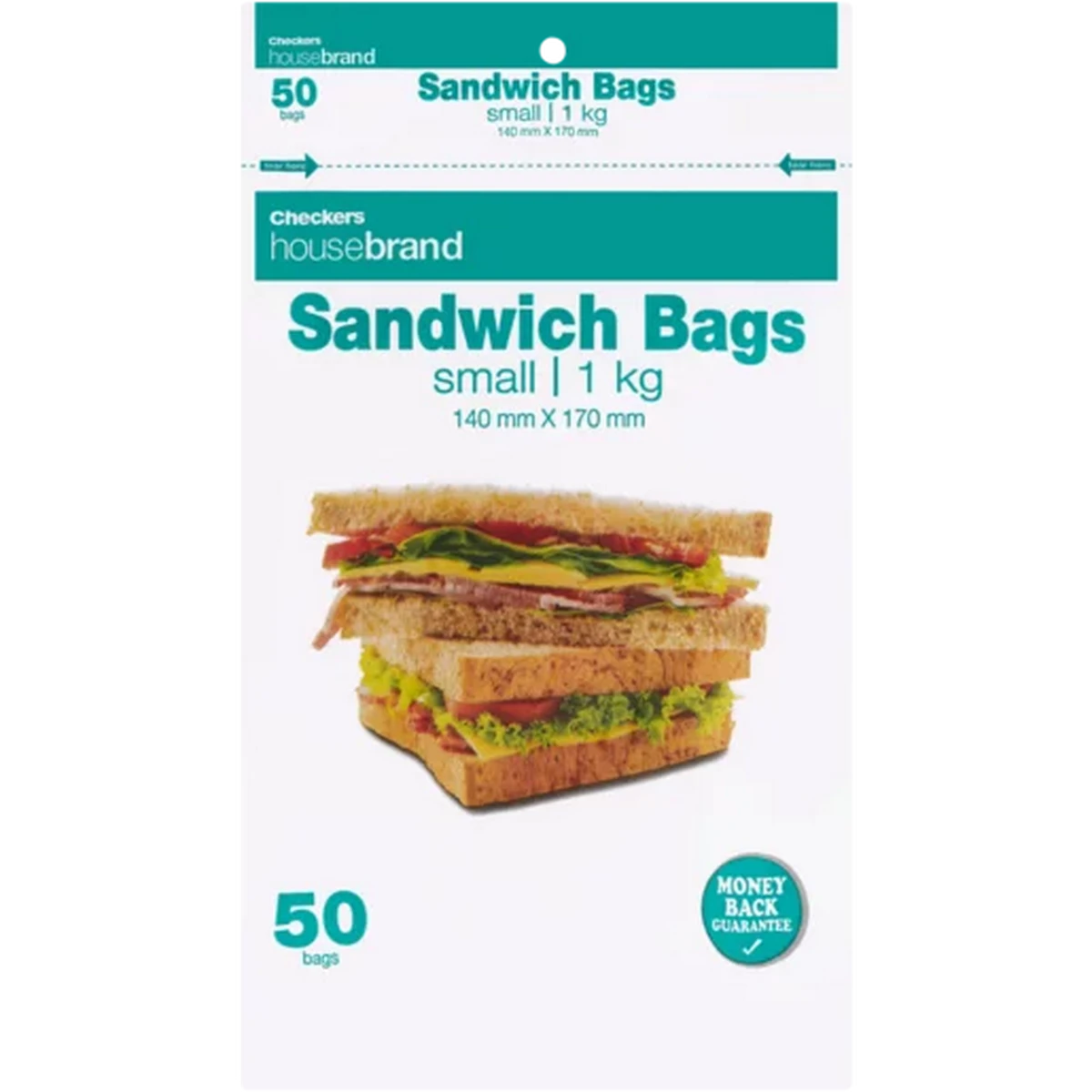 Checkers Sixty60 | Checkers Housebrand Small Sandwich Bags 50 Pack