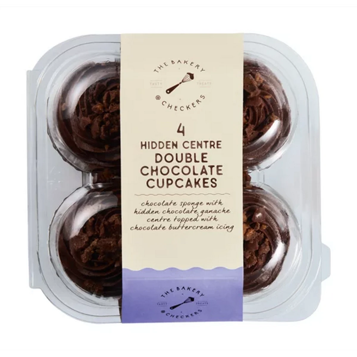 Checkers Sixty60 | The Bakery Hidden Centre Double Chocolate Cupcakes 4 ...