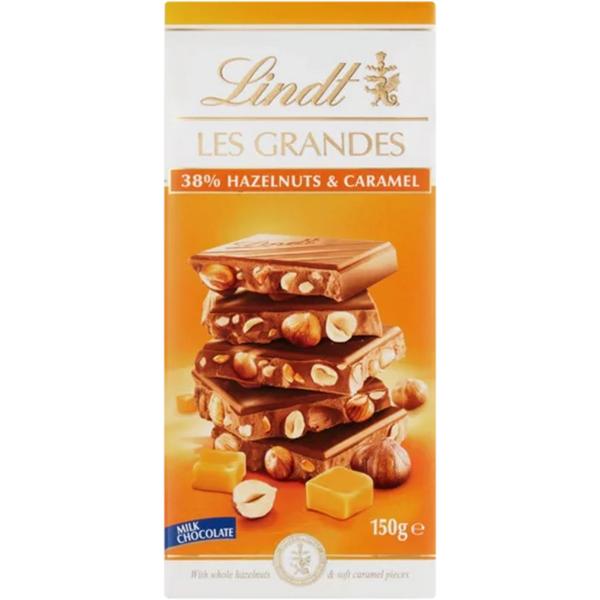 Checkers Sixty60 | Lindt Les Grandes Hazelnuts & Caramel Milk Chocolate ...
