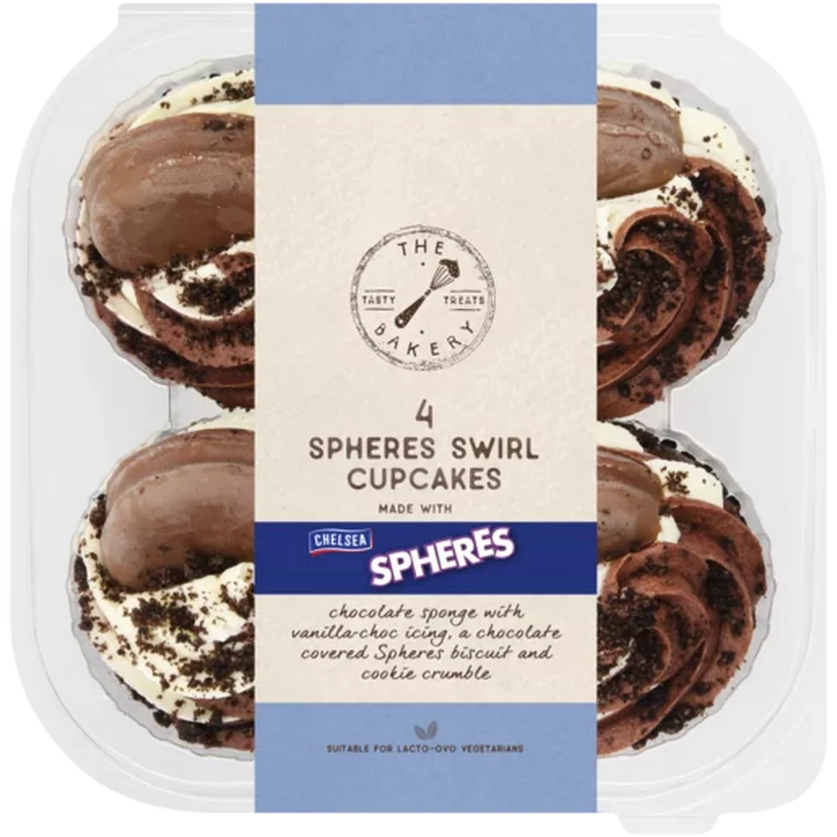 Checkers Sixty60 | The Bakery Spheres Swirl Cupcakes 4 Pack
