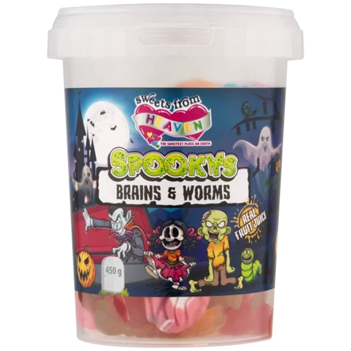 Checkers Sixty60 | Sweets From Heaven Spooky's Brains & Worms Gummies 450g