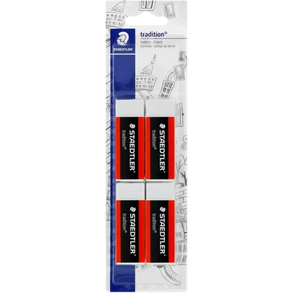 Checkers Sixty60 | Staedtler Tradition PVC Eraser 4 Pack