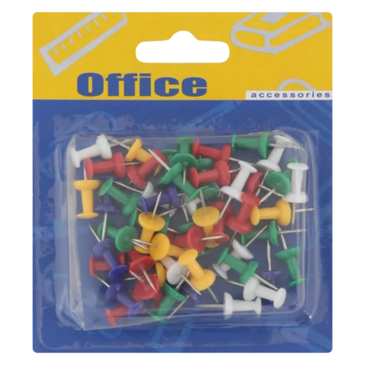 Checkers Sixty60 | Office Accessories Multicoloured Plastic Push Pins ...