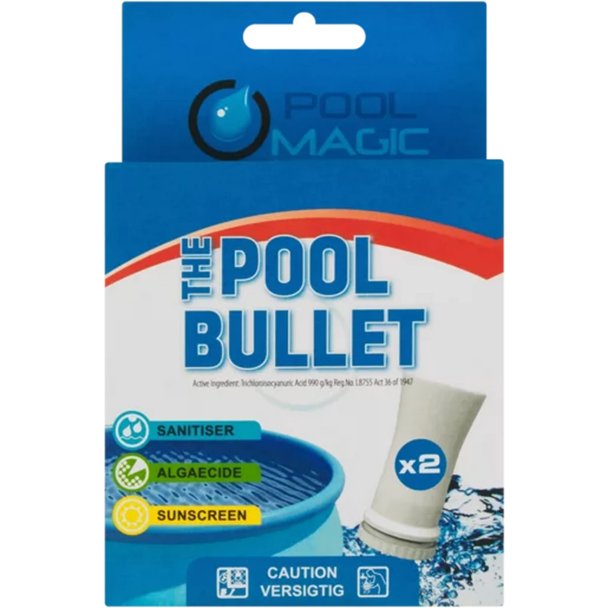 Checkers Sixty60 | Pool Magic Pool Bullet Floater 2 Pack