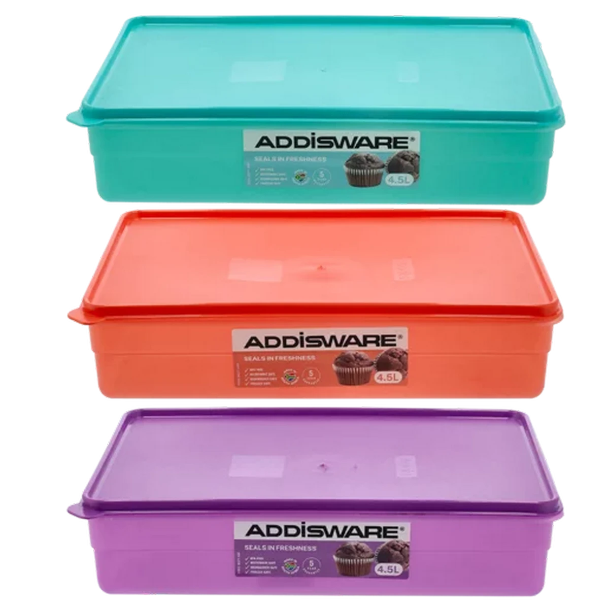 Checkers Sixty60 | ADDIS Plastic Rectangular Container 4.5L (Colour May ...
