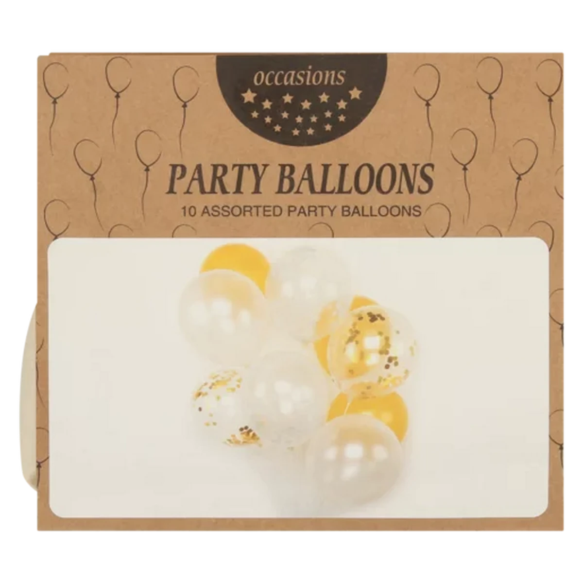 Checkers Sixty60 | Occasions Gold & White Assorted Party Balloon Set 10 ...