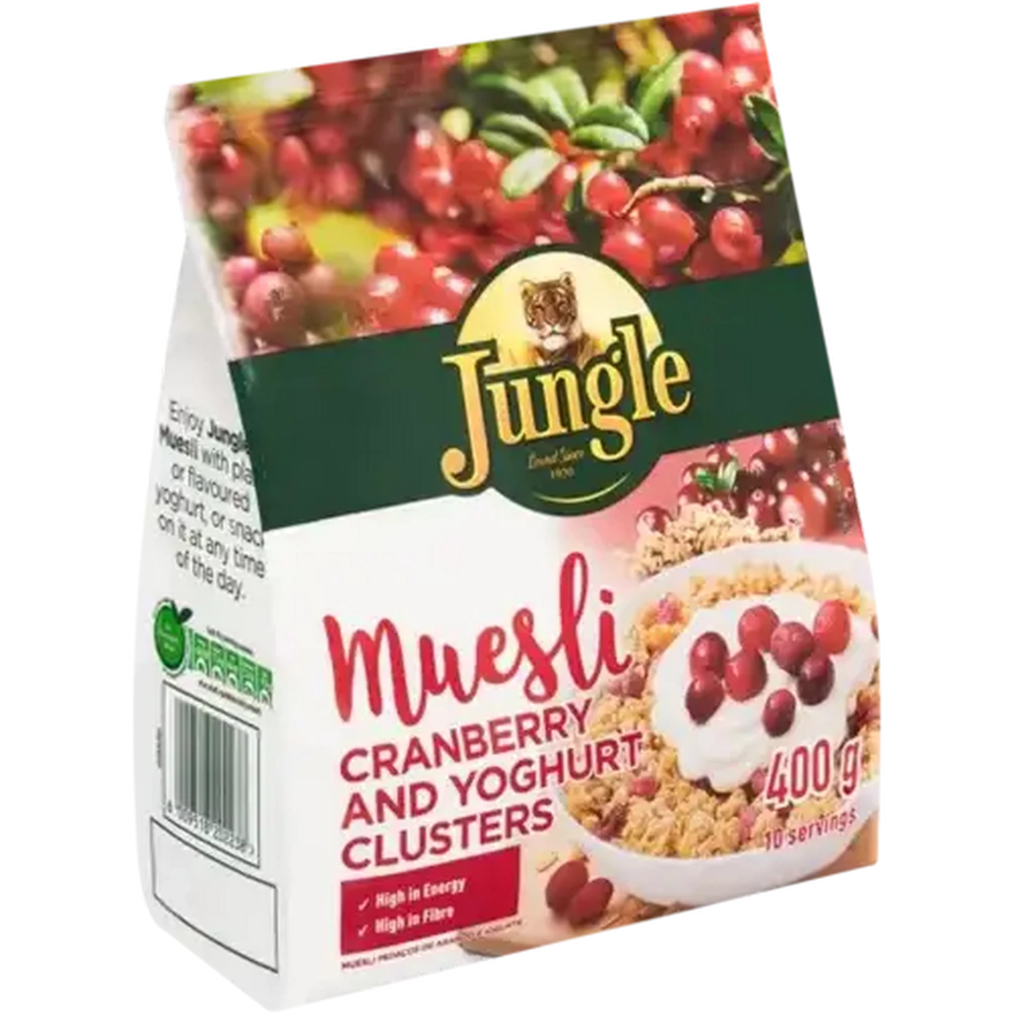 Checkers Sixty60 | Jungle Cranberry & Yoghurt Clusters Muesli 400g