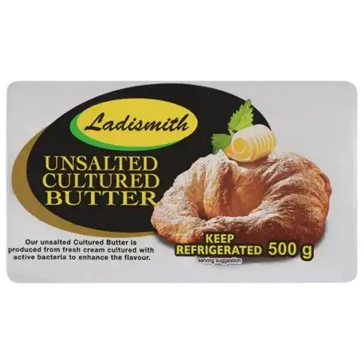 Checkers Sixty60 | Ladismith Unsalted Cultured Butter Brick 500g