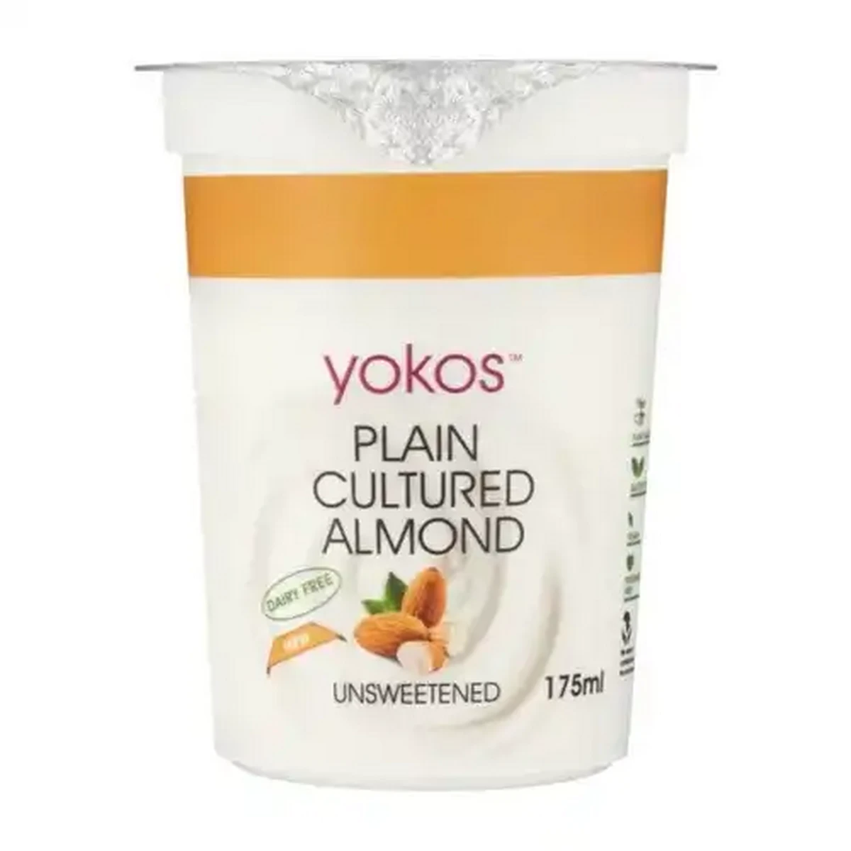 Checkers Sixty60 | Yokos Plain Cultured Dairy-Free Almond Yoghurt 175ml