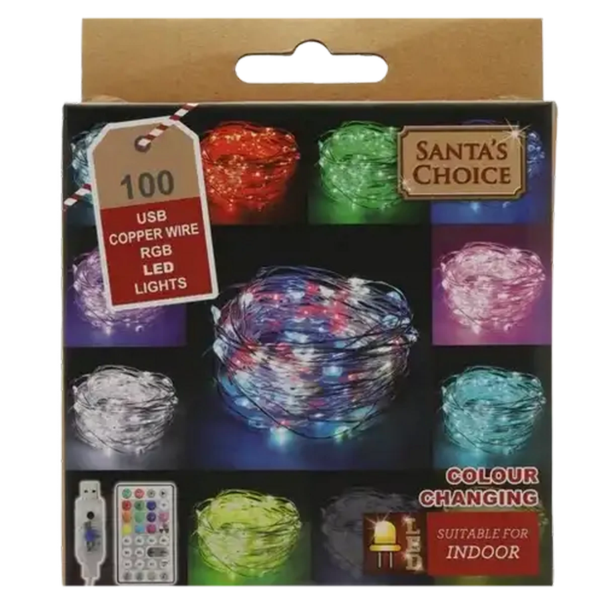 Checkers Sixty60 | Santa's Choice Copper Wire USB LED Lights 100 Piece