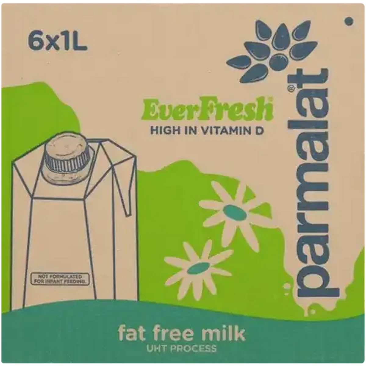 Checkers Sixty60 | Parmalat Everfresh UHT Fat Free Milk 6 x 1L