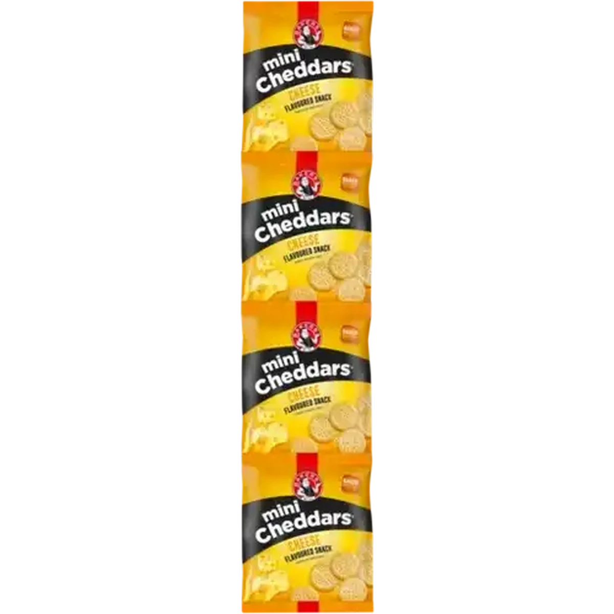 Checkers Sixty60 | Bakers Cheese Flavoured Mini Cheddars Strip 4 x 25g