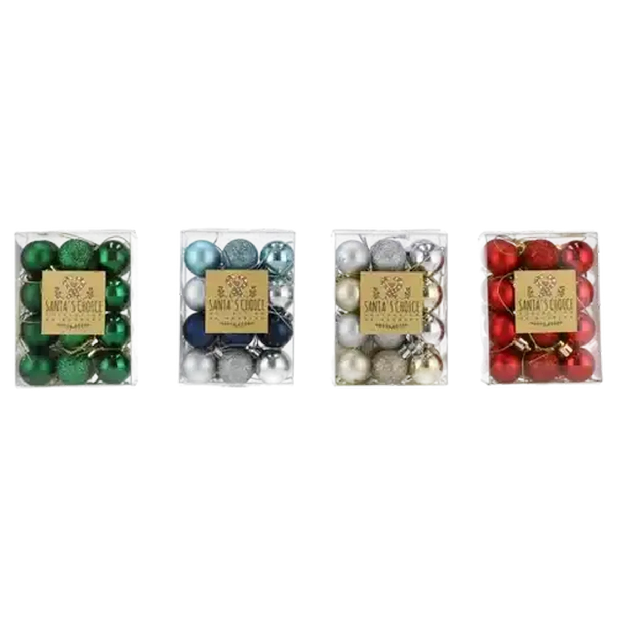 Checkers Sixty60 | Santa's Choice PVC Christmas Baubles 30mm 24 Pack ...