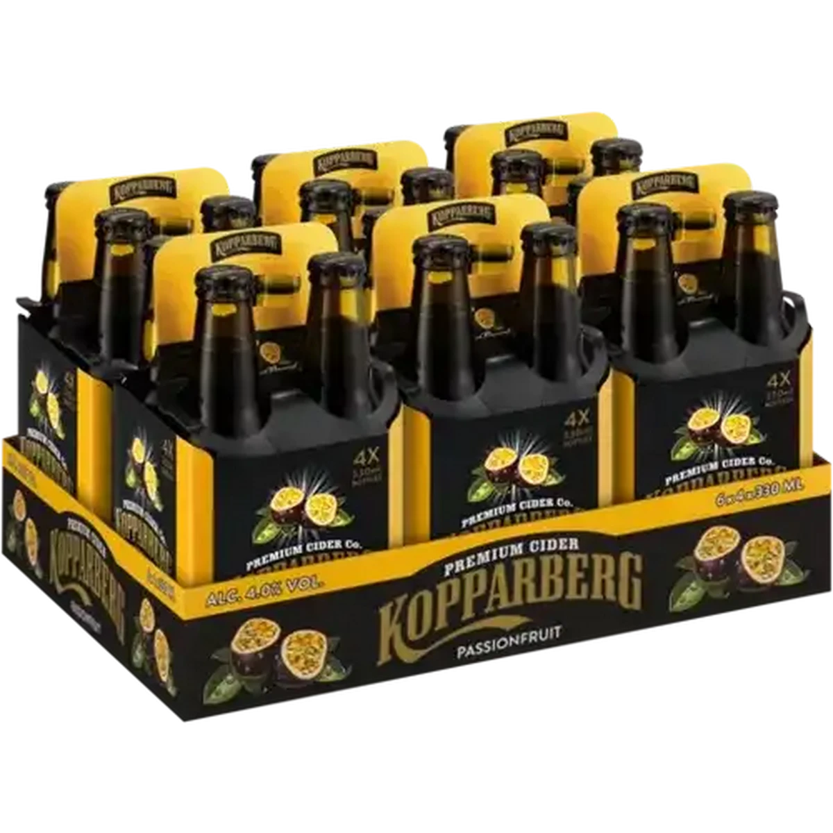 Checkers Sixty60 | Kopparberg Passionfruit Flavoured Cider Bottles 24 x ...
