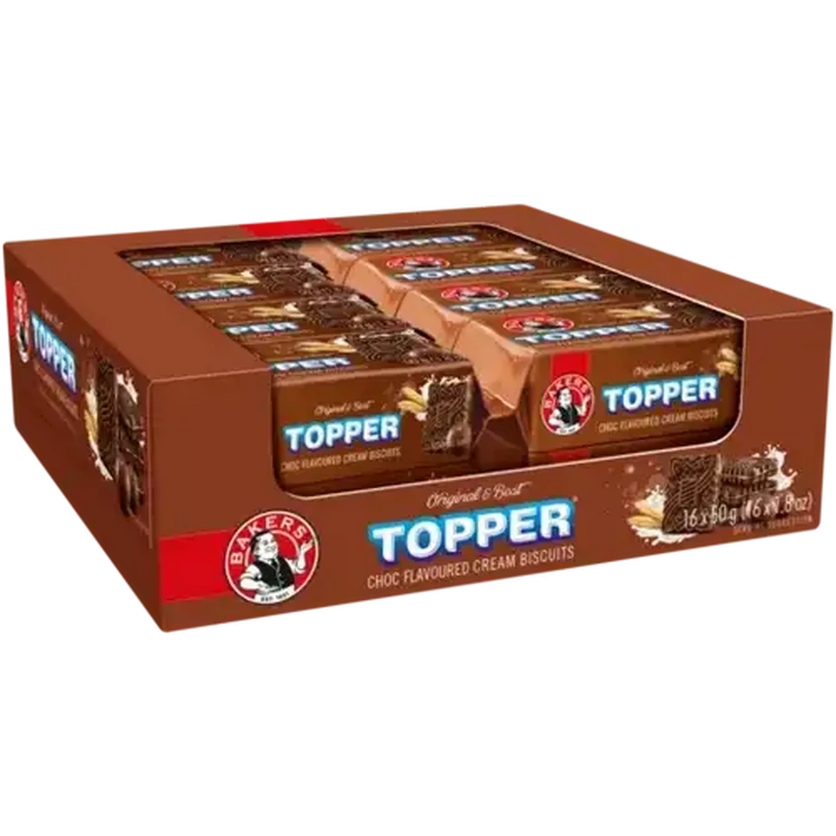 Checkers Sixty60 | Bakers Topper Chocolate Flavoured Cream Biscuits 16 ...