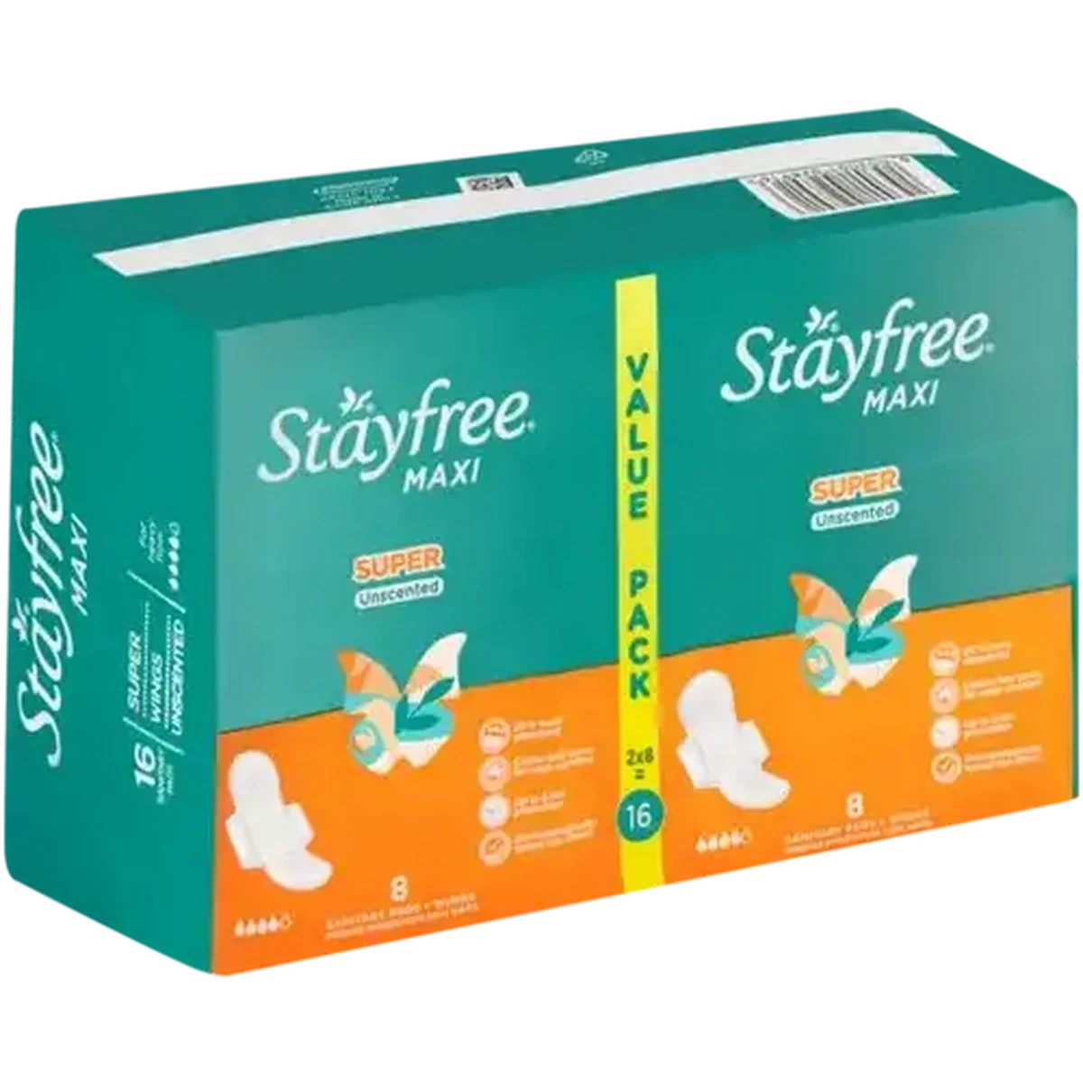 Checkers Sixty60 | Stayfree Super Heavy Flow Unscented Sanitary Pads 16 ...