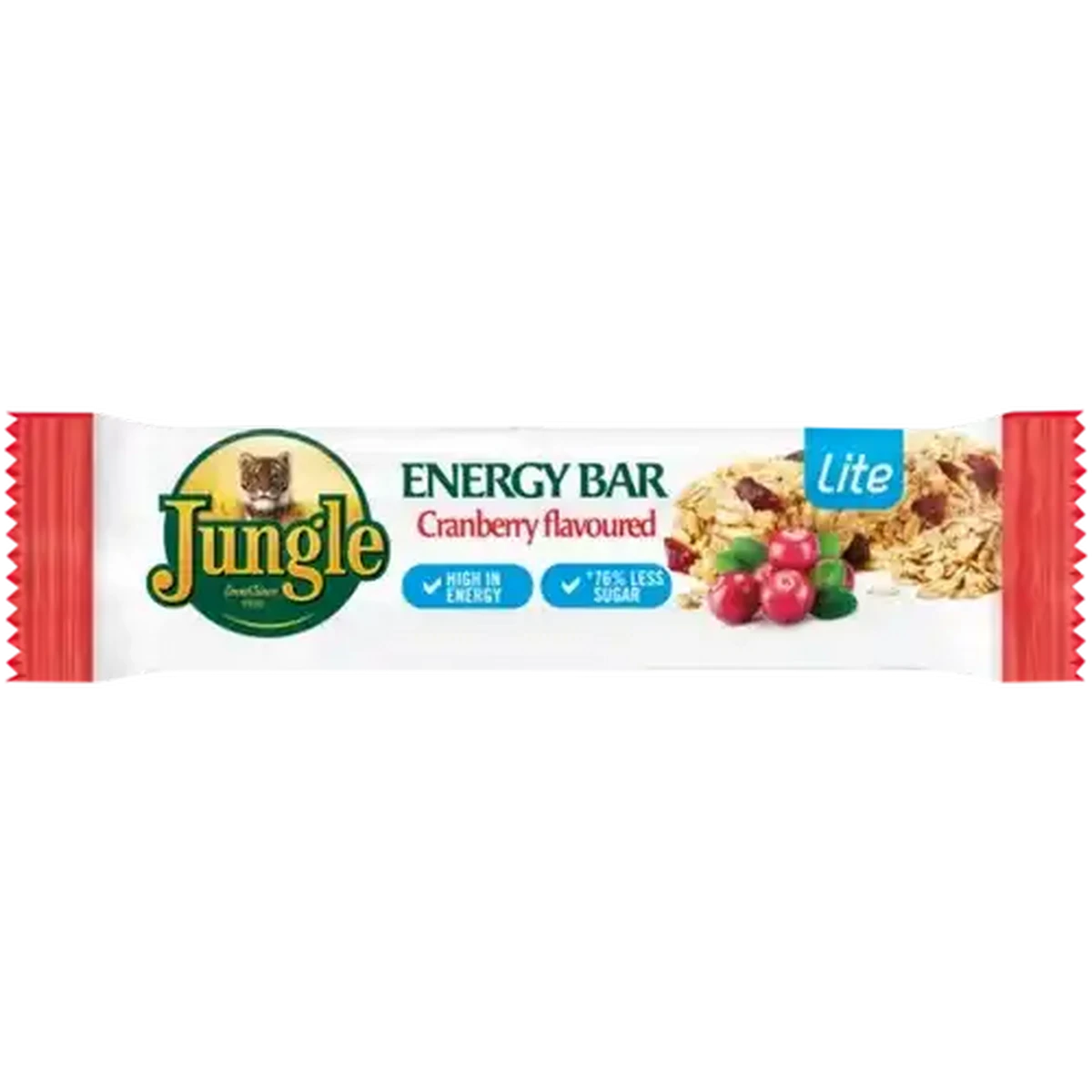 Checkers Sixty60 | Jungle Lite Cranberry Flavoured Energy Bar 40g