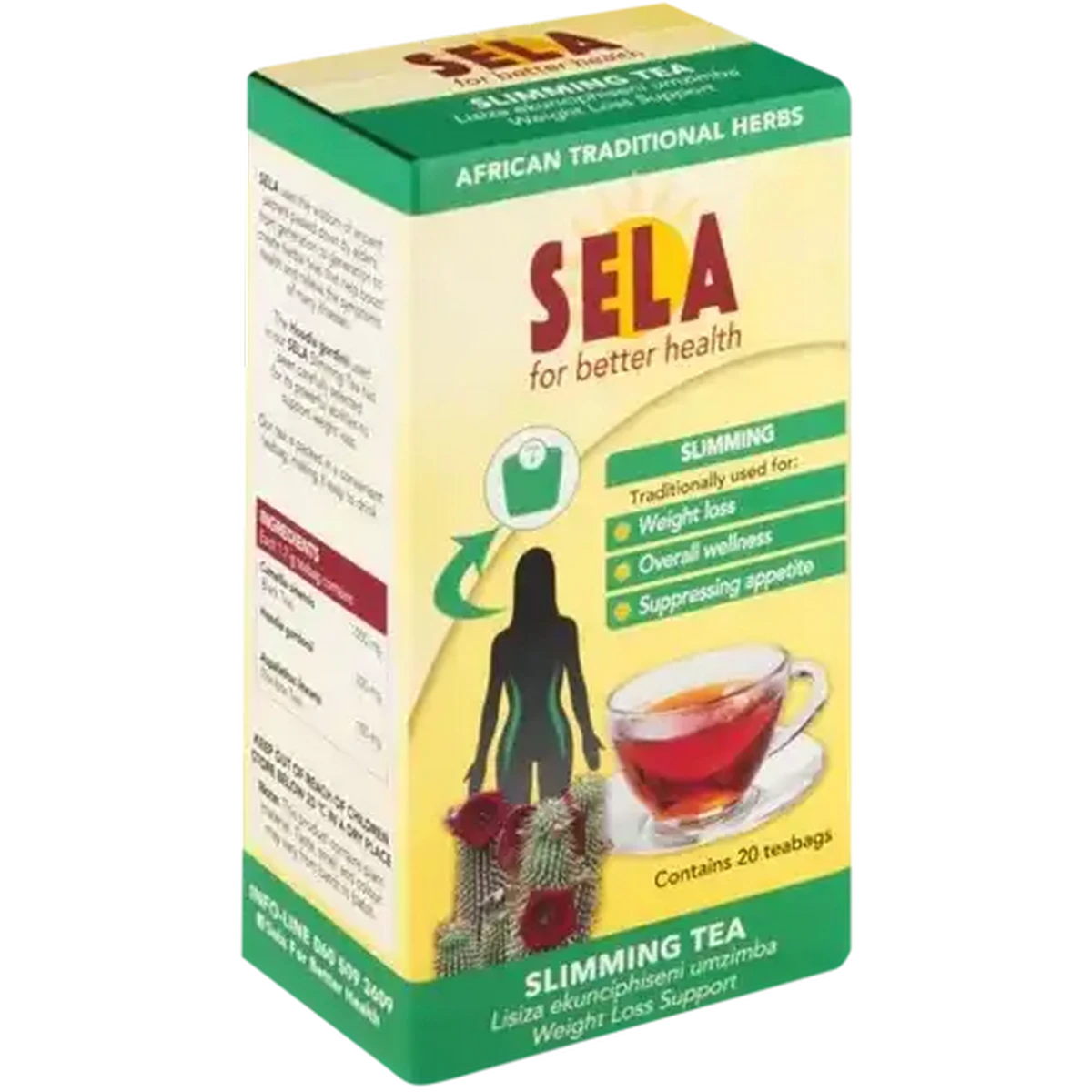Checkers Sixty60 | Sela Slimming Tea Bags 20 Pack