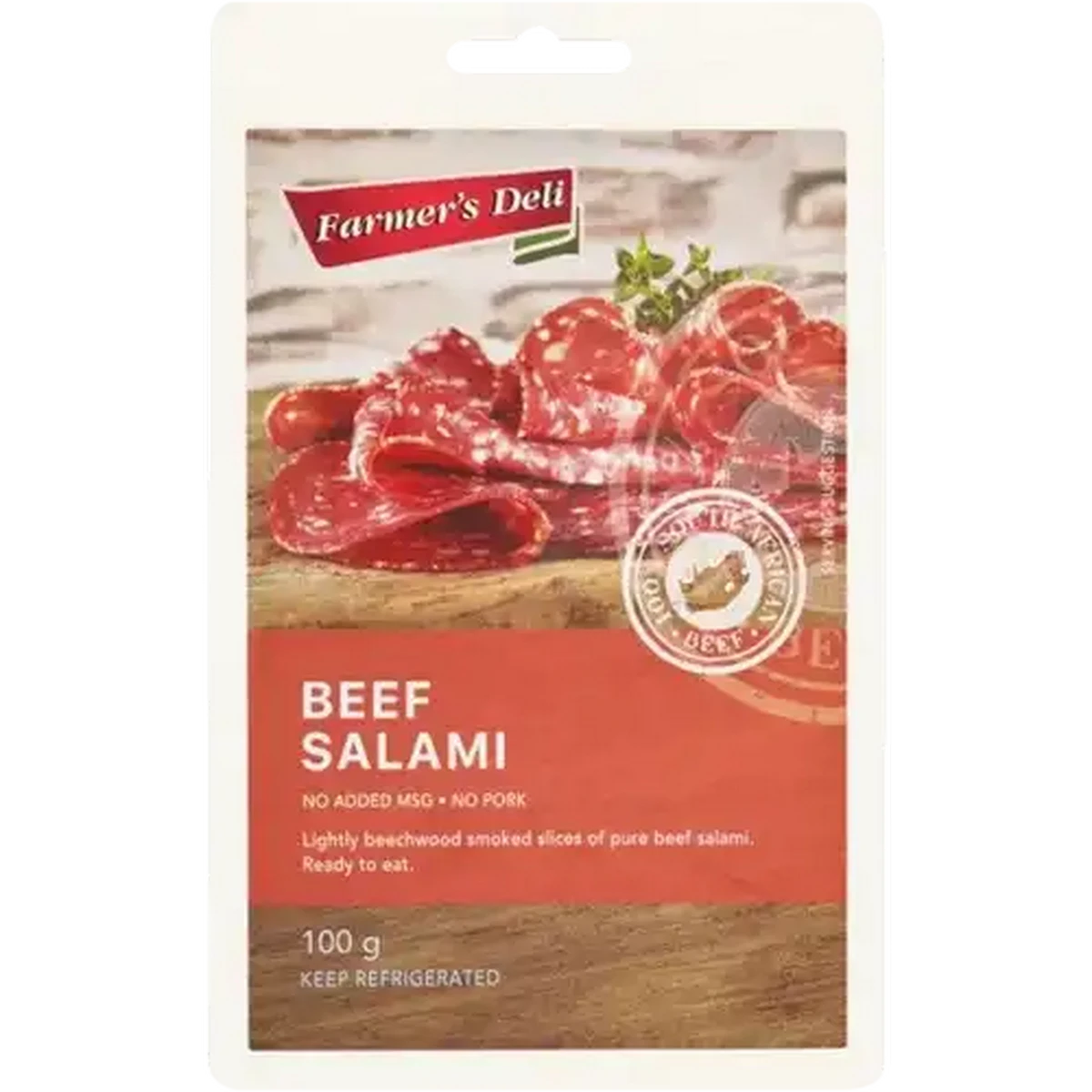 Checkers Sixty60 | Farmer's Deli Beef Salami 100g