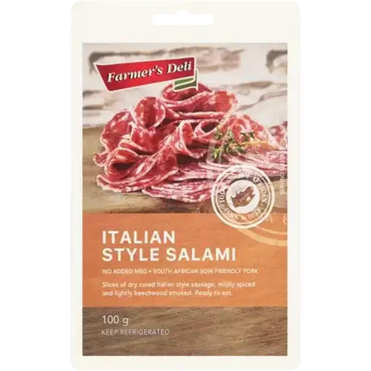 Checkers Sixty60 | Farmer's Deli Italian Style Salami 100g