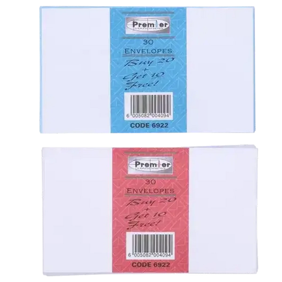 Checkers Sixty60 | Premier Envelopes 30mm x 152mm 30 Pack (Colour May Vary)