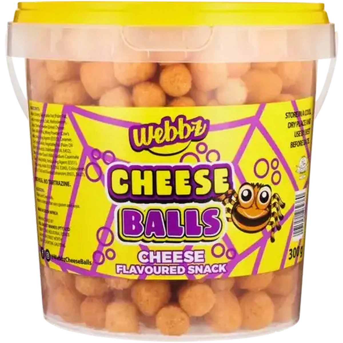 Checkers Sixty60 | Webbz Cheese Flavoured Cheese Balls Maize Snack 300g