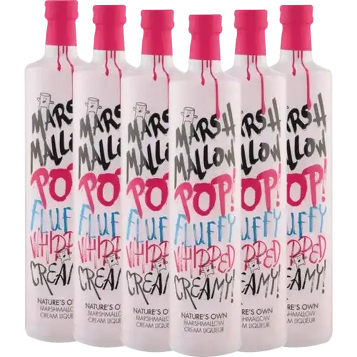 Checkers Sixty60 | Nature's Own Marshmallow Cream Liqueur Bottles 6 x 750ml