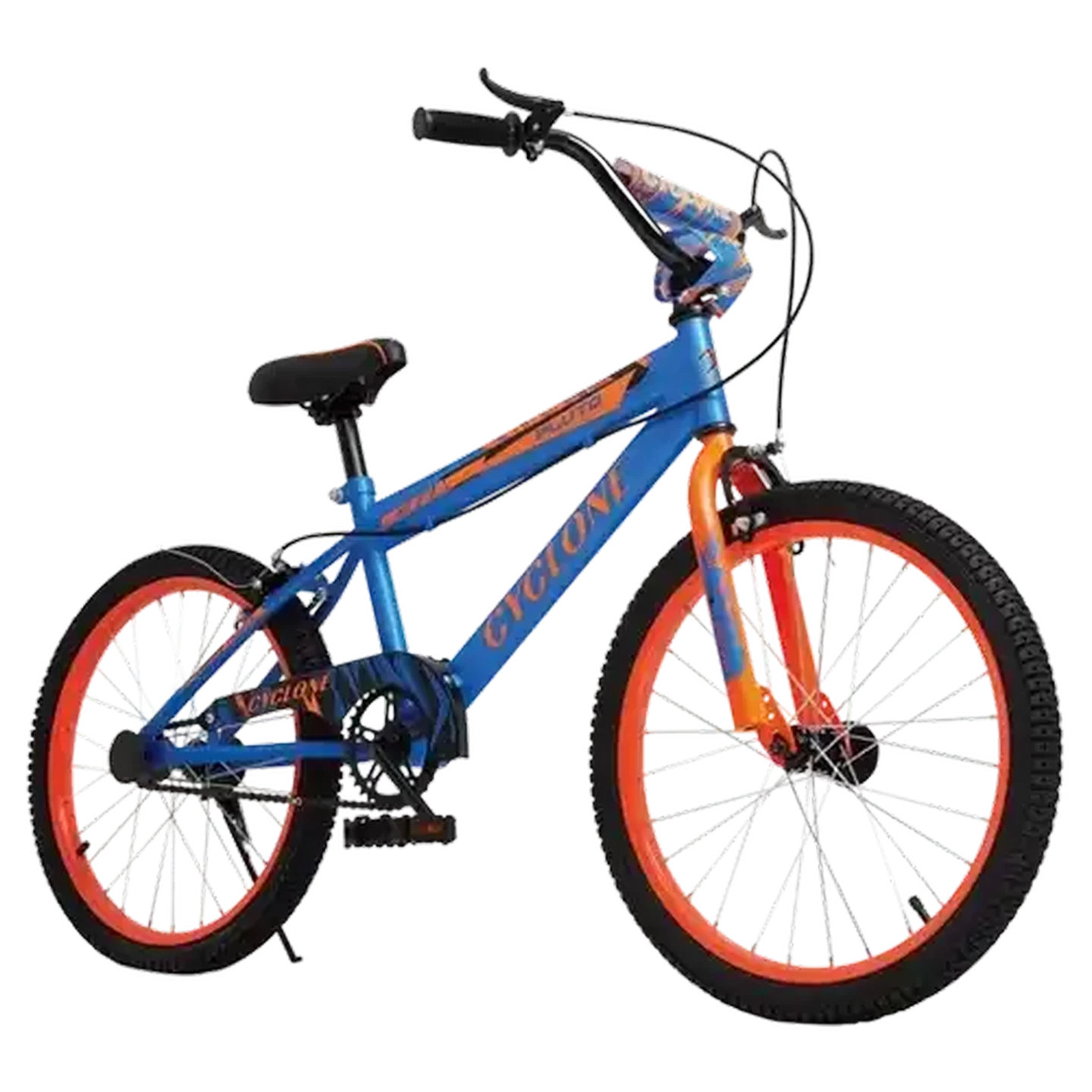 Bmx Bike Blue And Orange