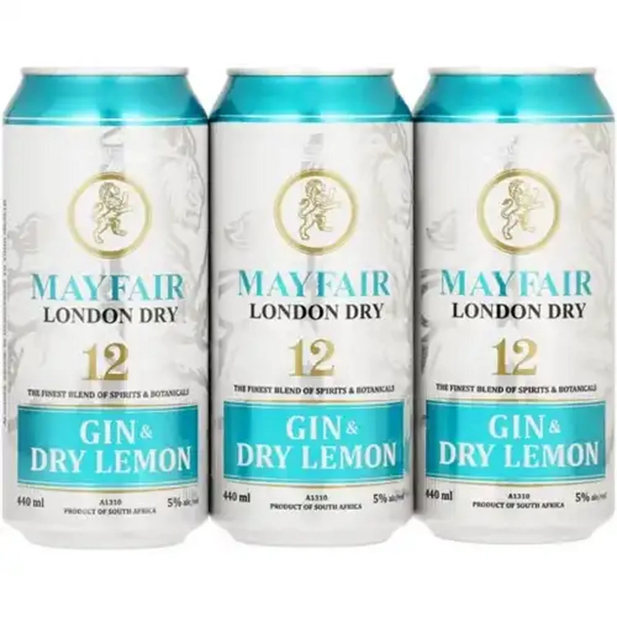 Checkers Sixty60 | Mayfair Gin London Dry Gin & Dry Lemon Cans 6 x 440ml