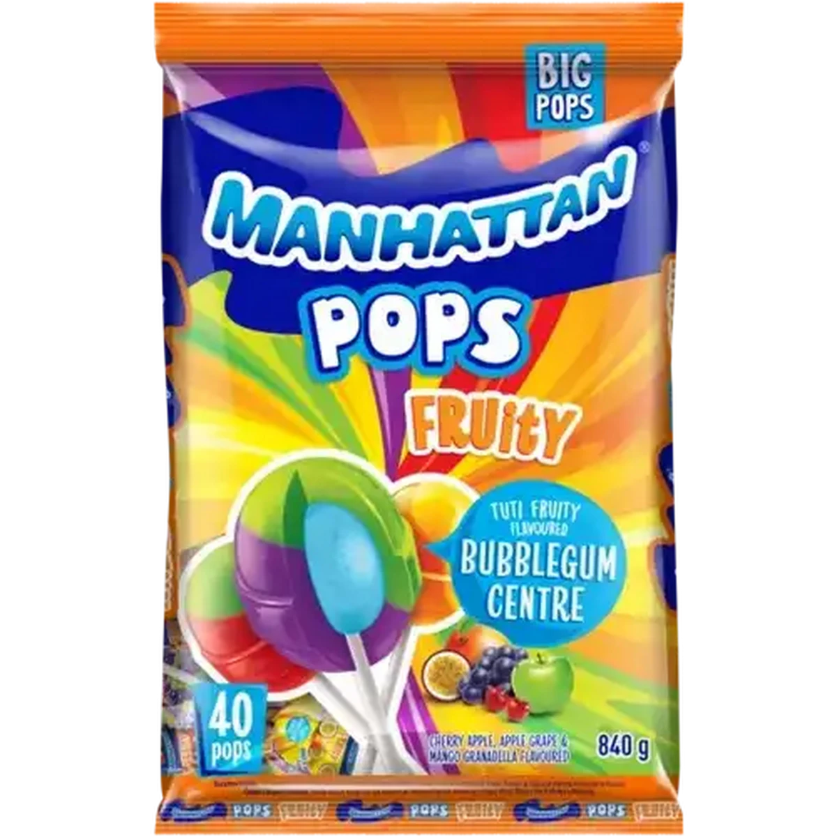 Checkers Sixty60 | Manhattan Tutti Fruity Flavoured Pops 840g