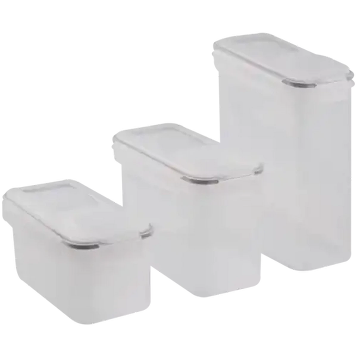 Checkers Sixty60 | Transparent Easy Pour Dry Food Container Set 3 Pack