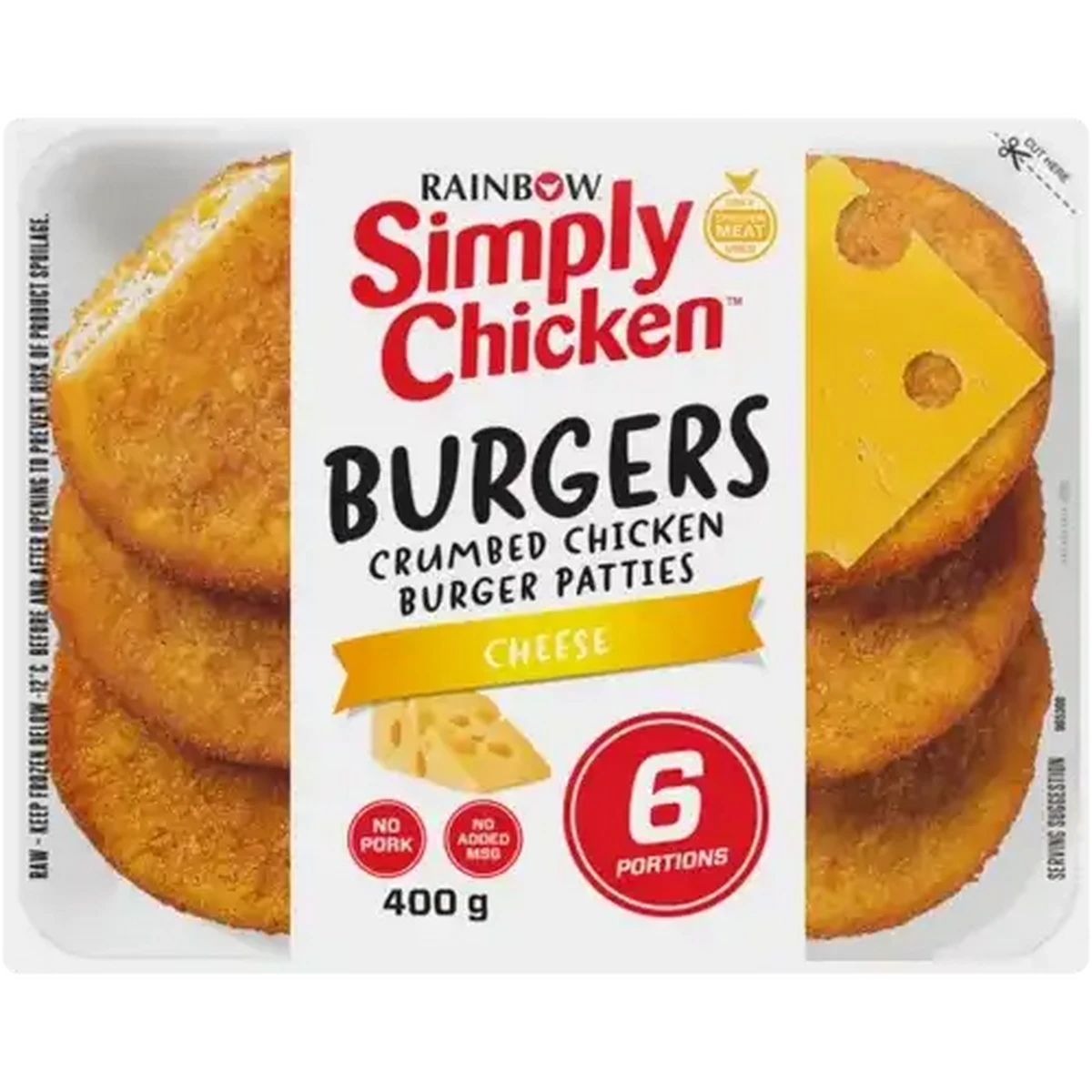 Checkers Sixty60 | RAINBOW Simply Chicken Frozen Crumbed Cheese Chicken ...