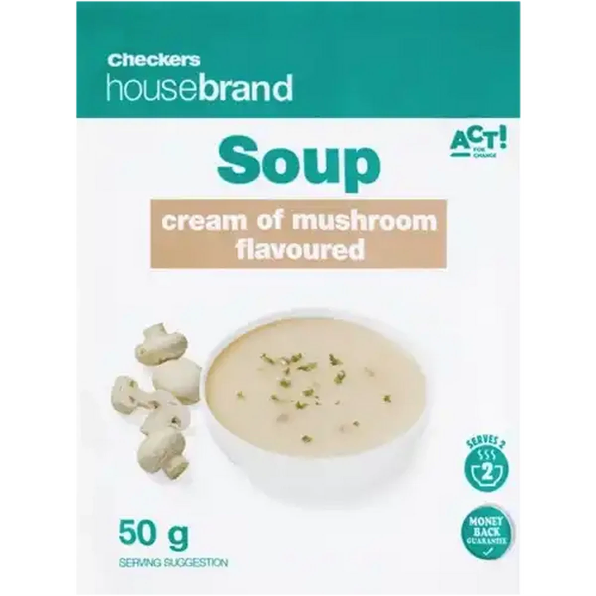 Checkers Sixty60 | Checkers Housebrand Cream Of Mushroom Soup Packet 50g