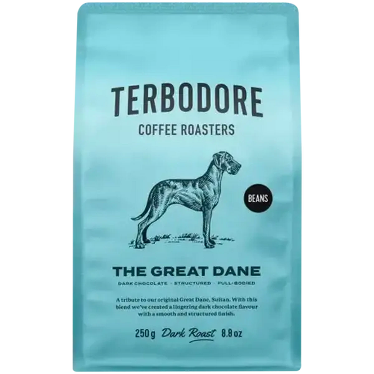 Checkers Sixty60 | Terbodore The Great Dane Dark Roast Coffee Beans 250g