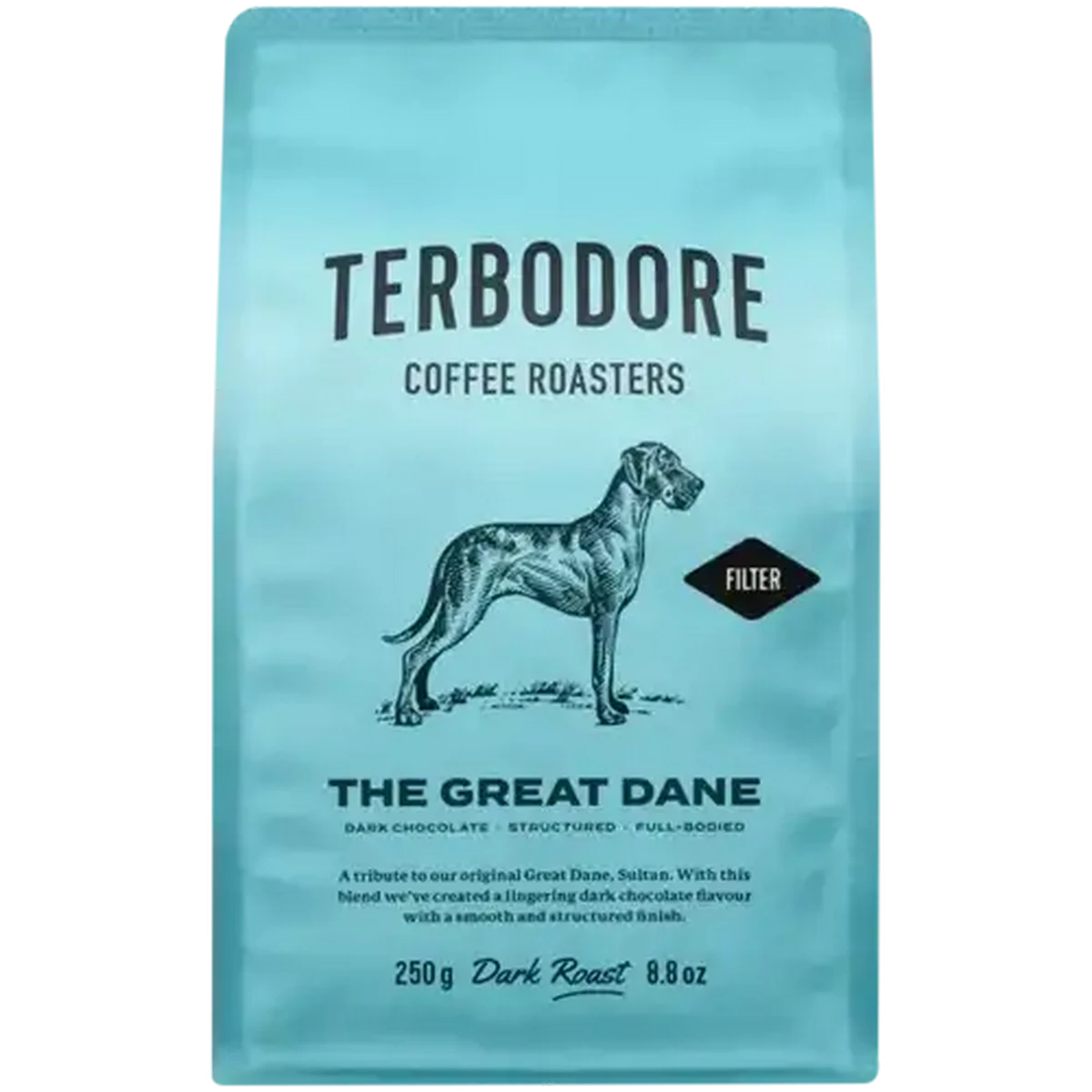 Checkers Sixty60 | Terbodore The Great Dane Dark Roast Ground Coffee 250g