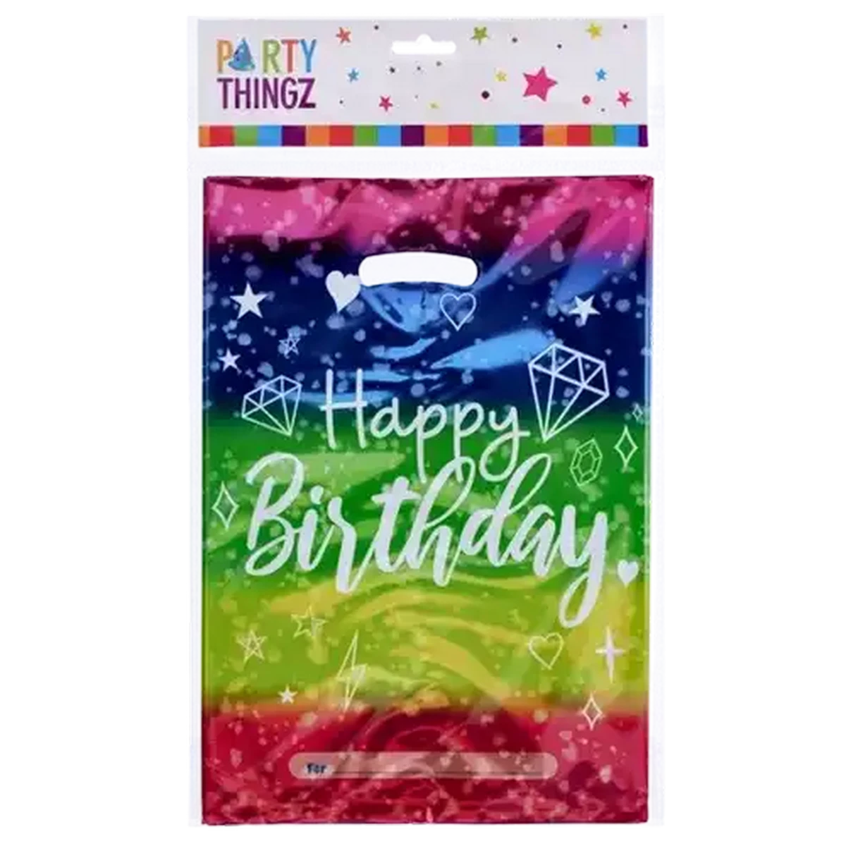 Checkers Sixty60 | Party Thingz Rainbow Happy Birthday Foil Party Bags