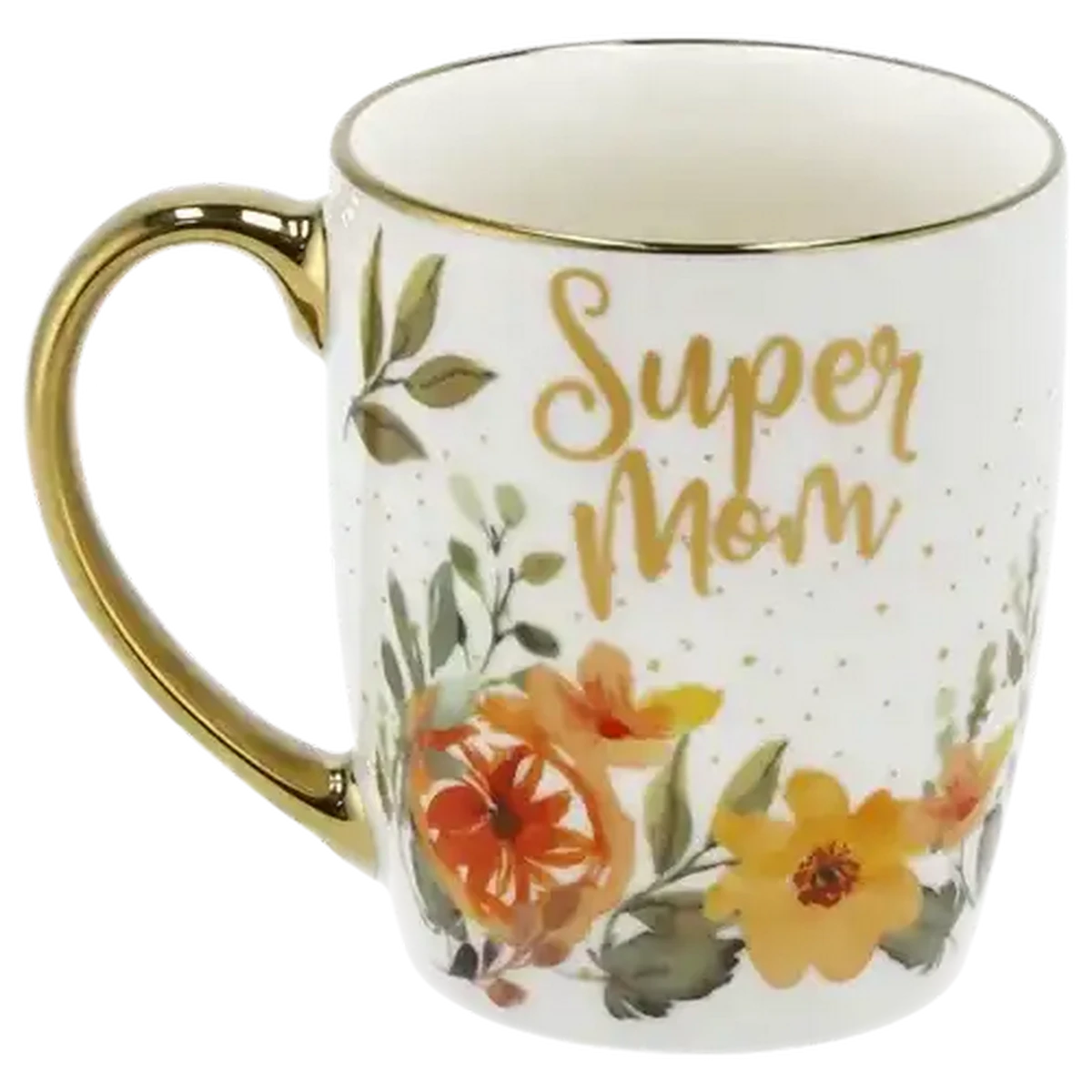 Checkers Sixty60 | Super Mom Gold Rim Coffee Mug