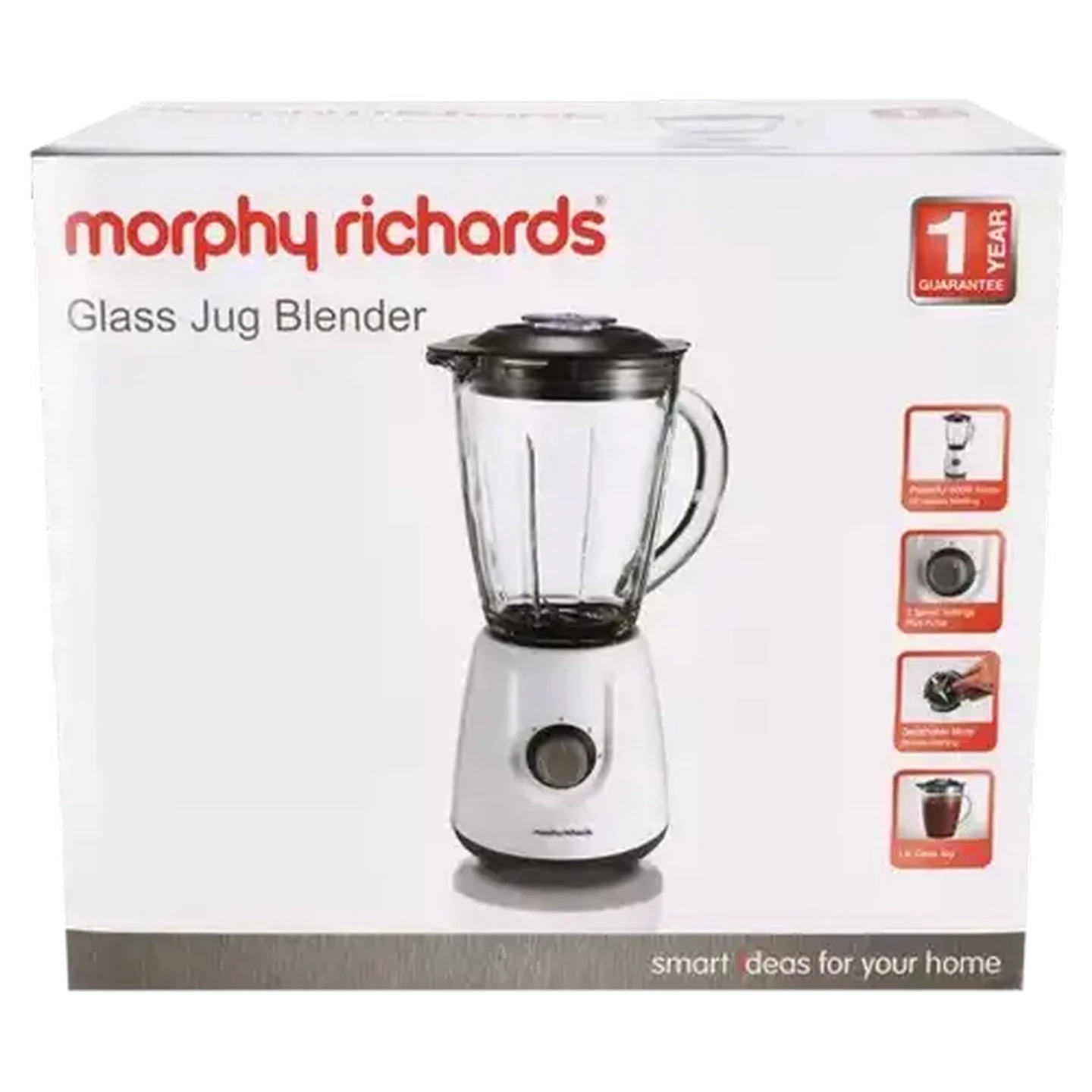 Checkers Sixty60 | Morphy Richards White Glass Jug Blender 400W