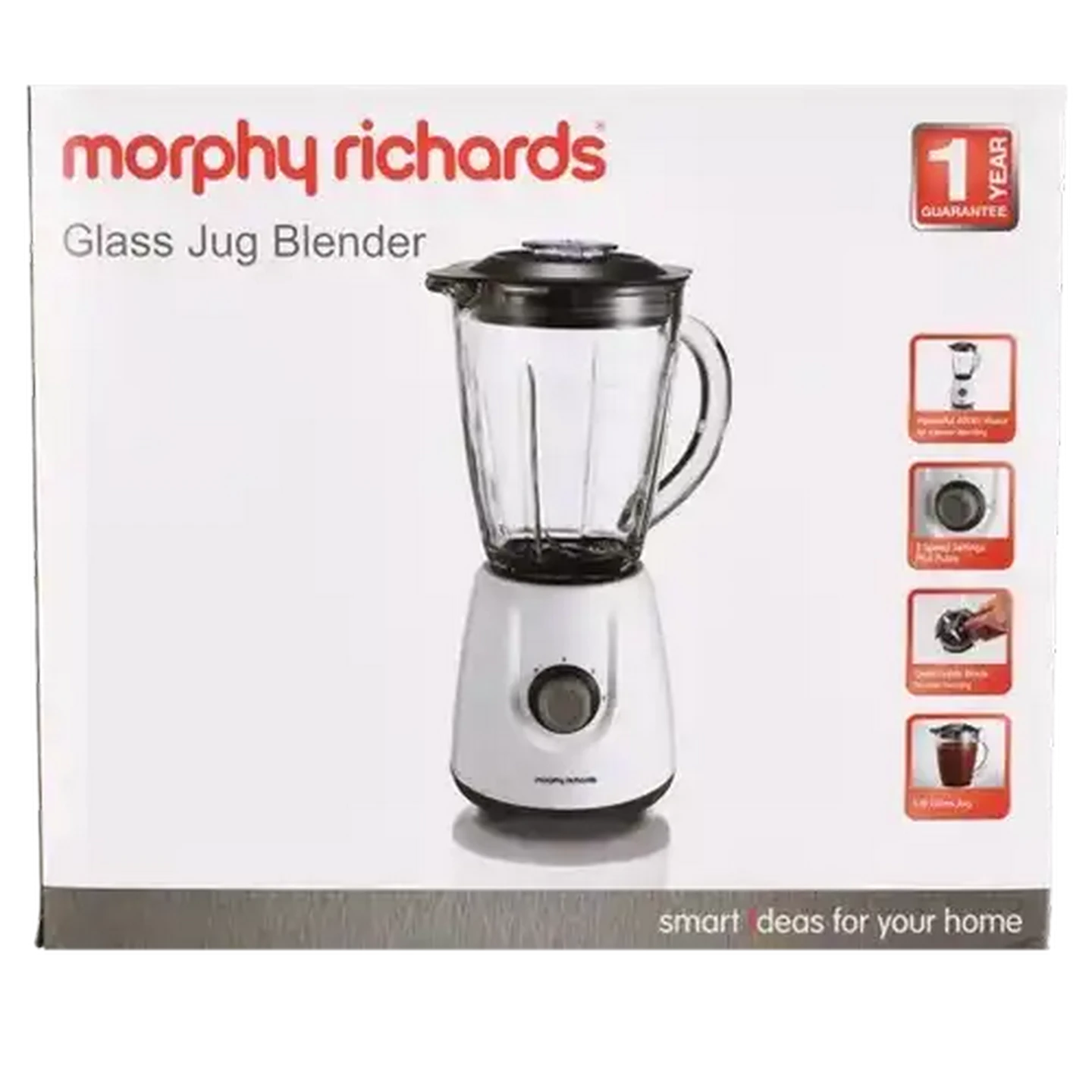 Checkers Sixty60 | Morphy Richards White Glass Jug Blender 400W