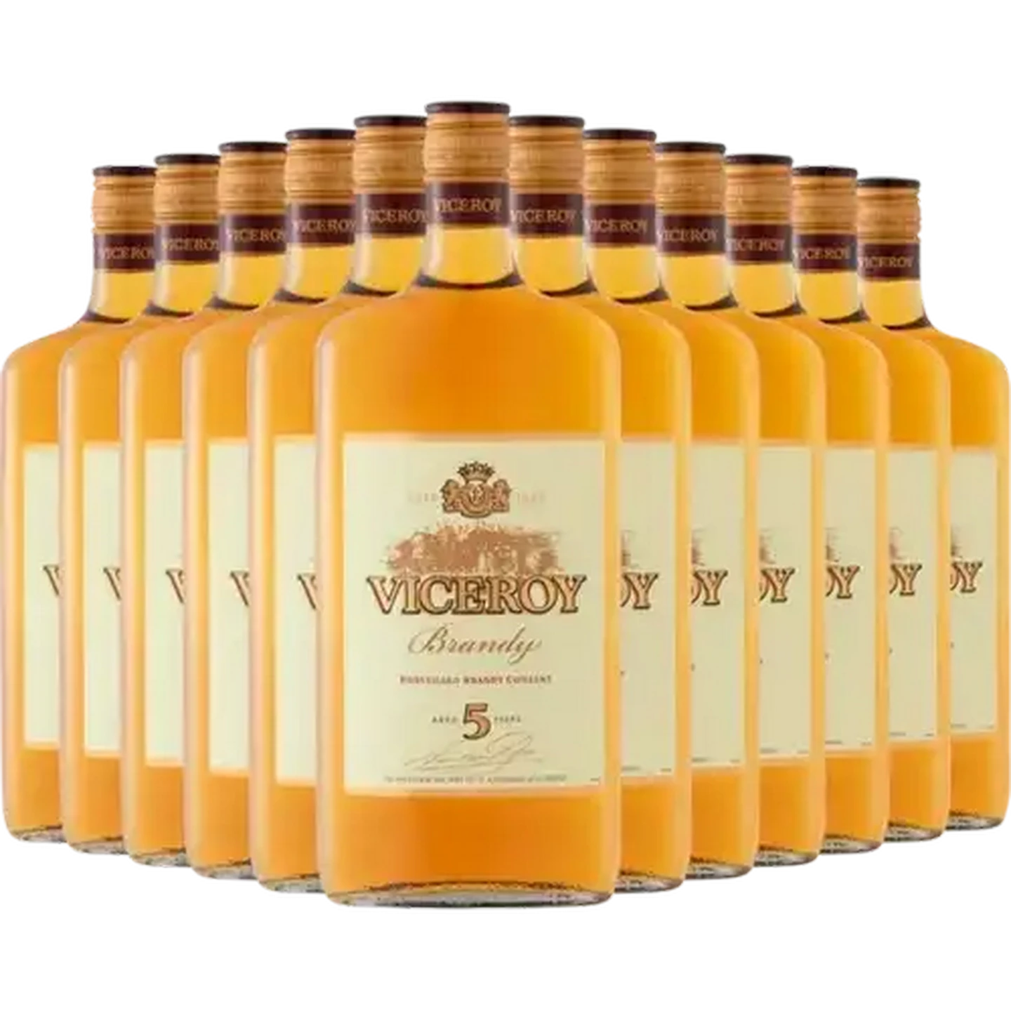 Checkers Sixty60 | Viceroy 5 Year Old Potstill Brandy Bottles 12 x 750ml