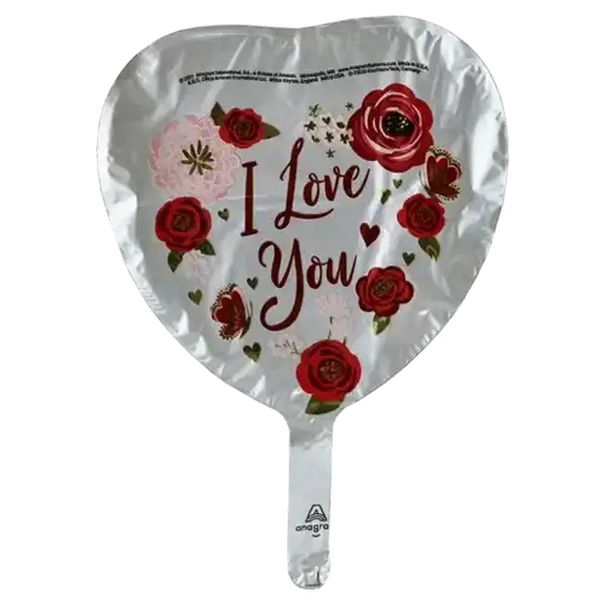 Checkers Sixty60 | Ilu Satin Flowers I Love You Heart Balloon 22cm