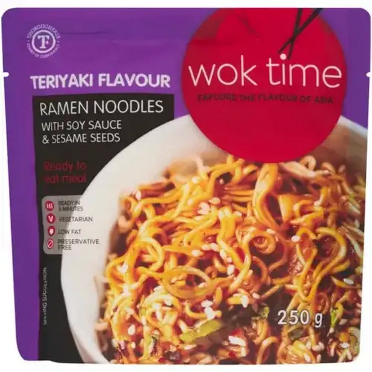 Checkers Sixty60 | Wok Time Teriyaki Flavour Ramen Noodles 250g