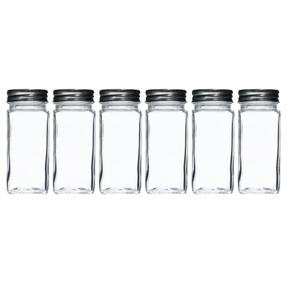 Checkers Sixty60 | Hyper Value Spice Glass Jar with Aluminium Lid 6 Piece