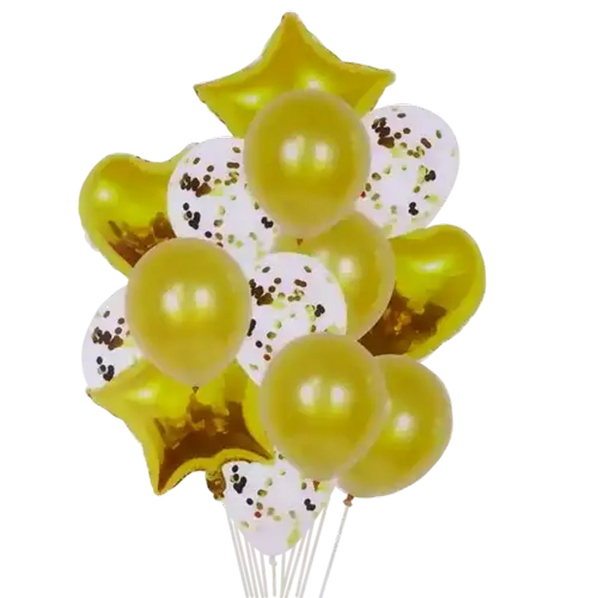 Checkers Sixty60 | Occasions Gold Balloon Bouquet 14 Piece