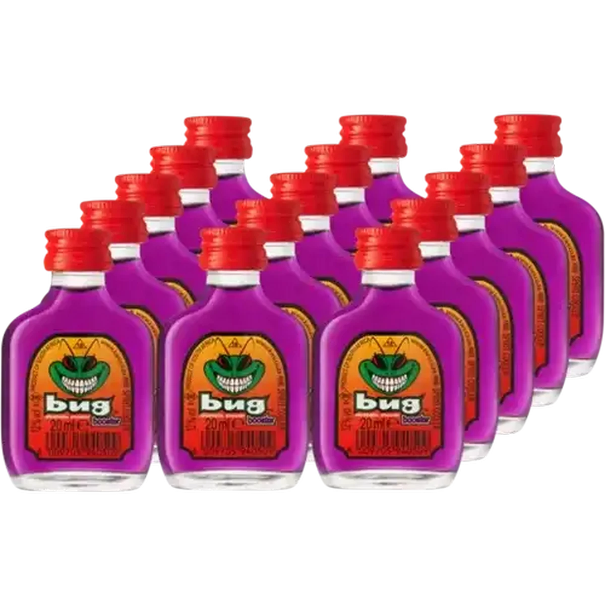 Checkers Sixty60 | Bug Booster Alcoholic Shooter 15 x 20ml