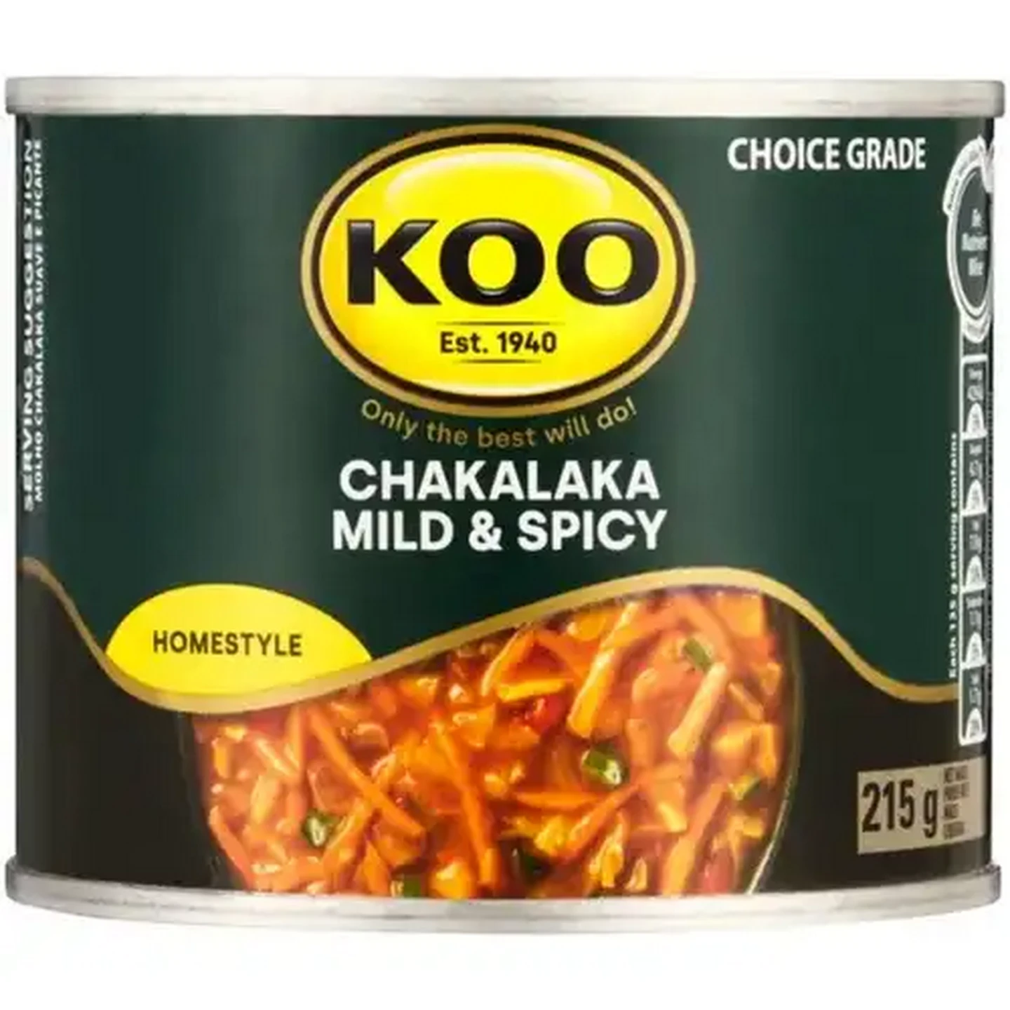 Checkers Sixty60 | KOO Mild & Spicy Chakalaka 215g