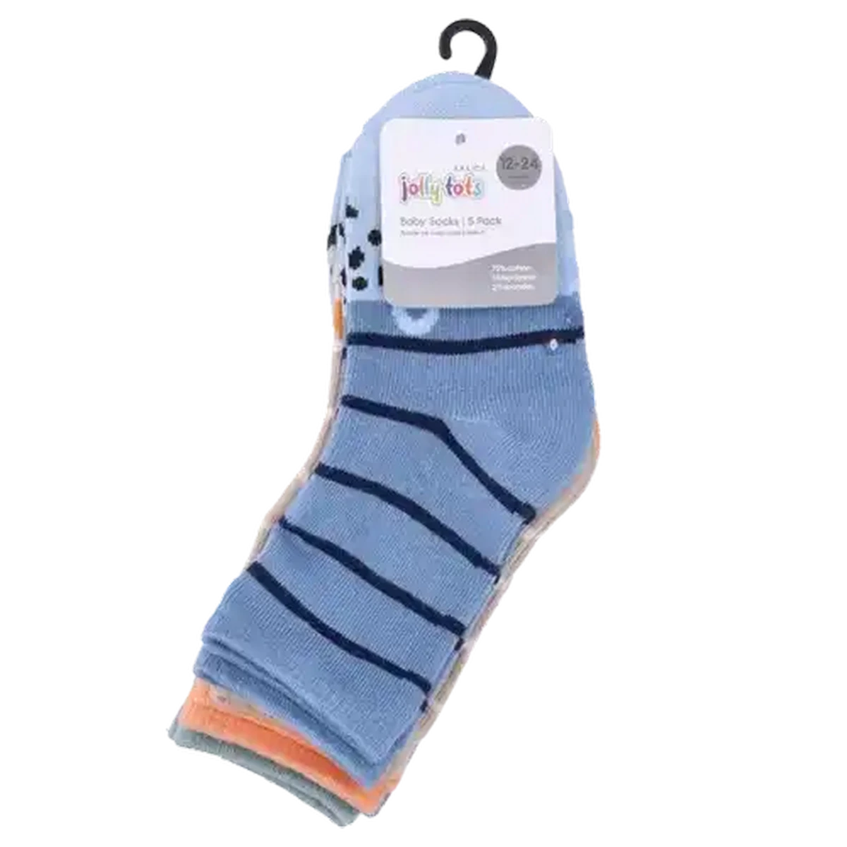 Checkers Sixty60 | Jolly Tots Multicolour Socks 12 - 24 Months 5 Pack