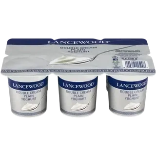 Checkers Sixty60 | LANCEWOOD Assorted Double Cream Yoghurt 6 x 100g