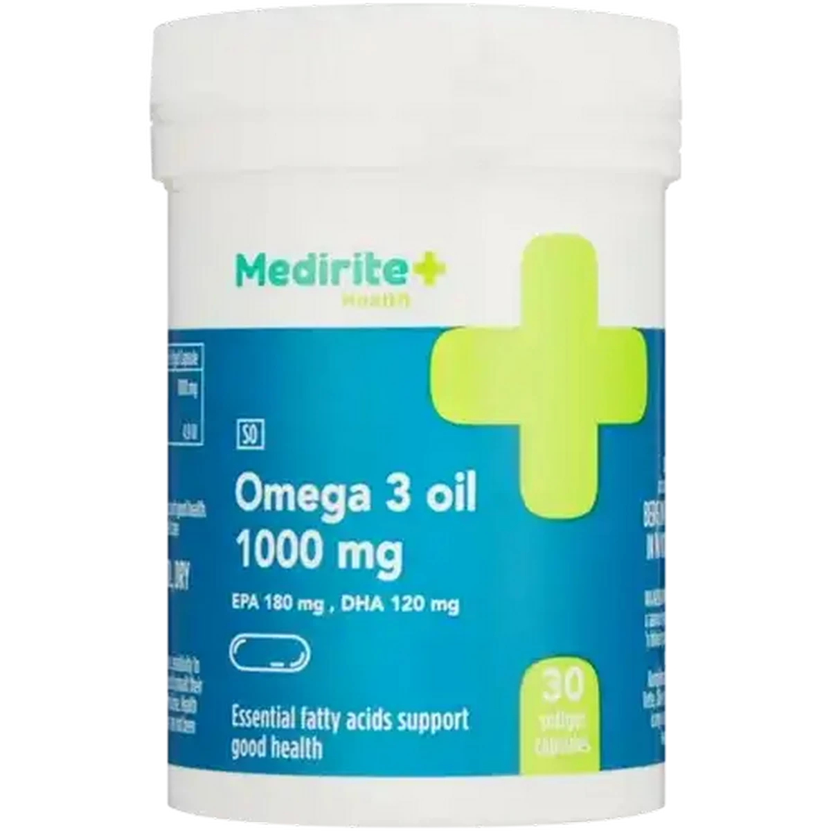 Checkers Sixty60 | Medirite Health Omega 3 Softgel Capsules 30 Pack